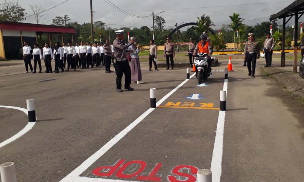 Resmi Diluncurkan Praktek Uji SIM Baru Mulai Diterapkan di Mimika ...